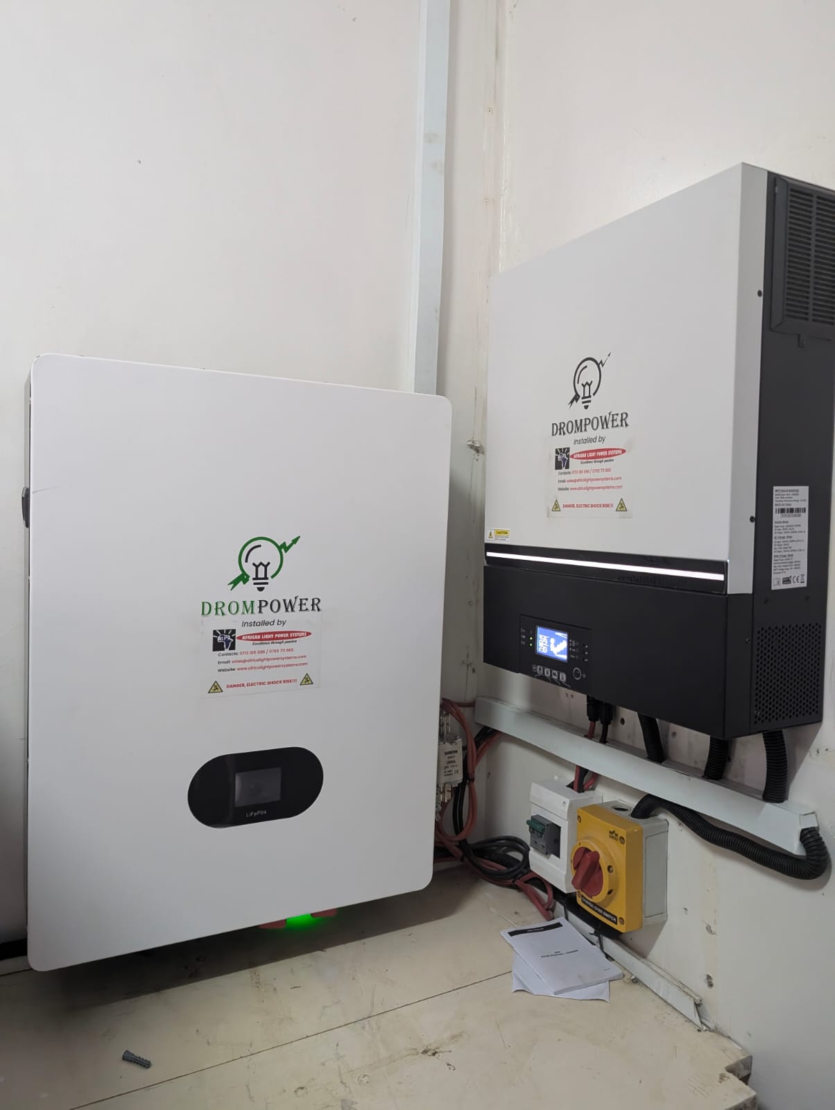 10 kWh Hybrid Solar System - African Light Power Systems